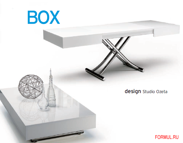 Салон магазин мебели из Италии, Мебель для Гостиной Ozzio, Стол ...